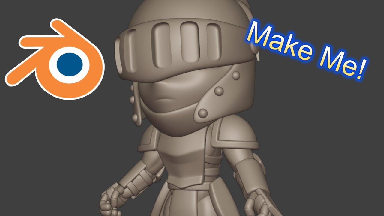 How to make Basic Armor (Blender Tutorial)