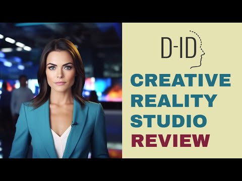 D-ID Creative Reality Studio - Review and Walkthrough