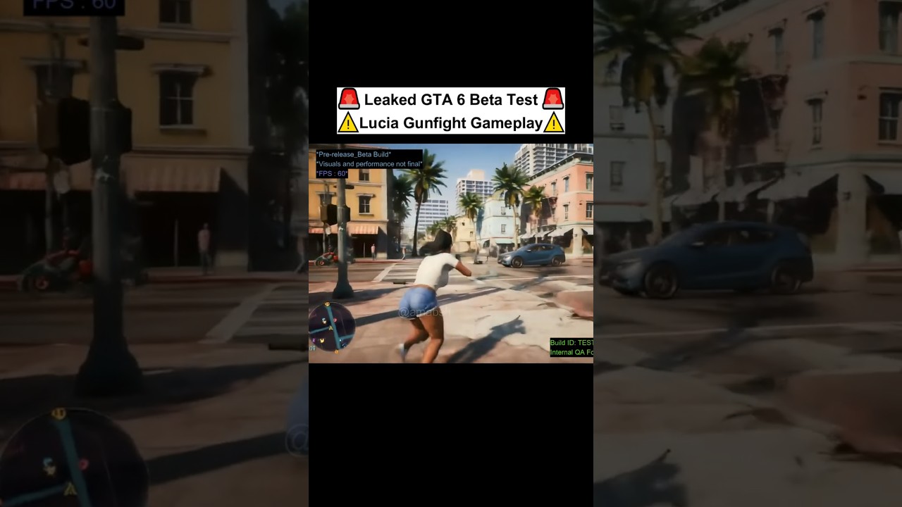 GTA 6 Gameplay – Leaked Footage | Lucia🔥🤯 #gta6