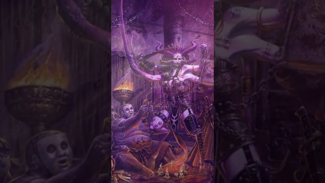 A Noble Corrupted By Slaanesh Justifies His Perversions