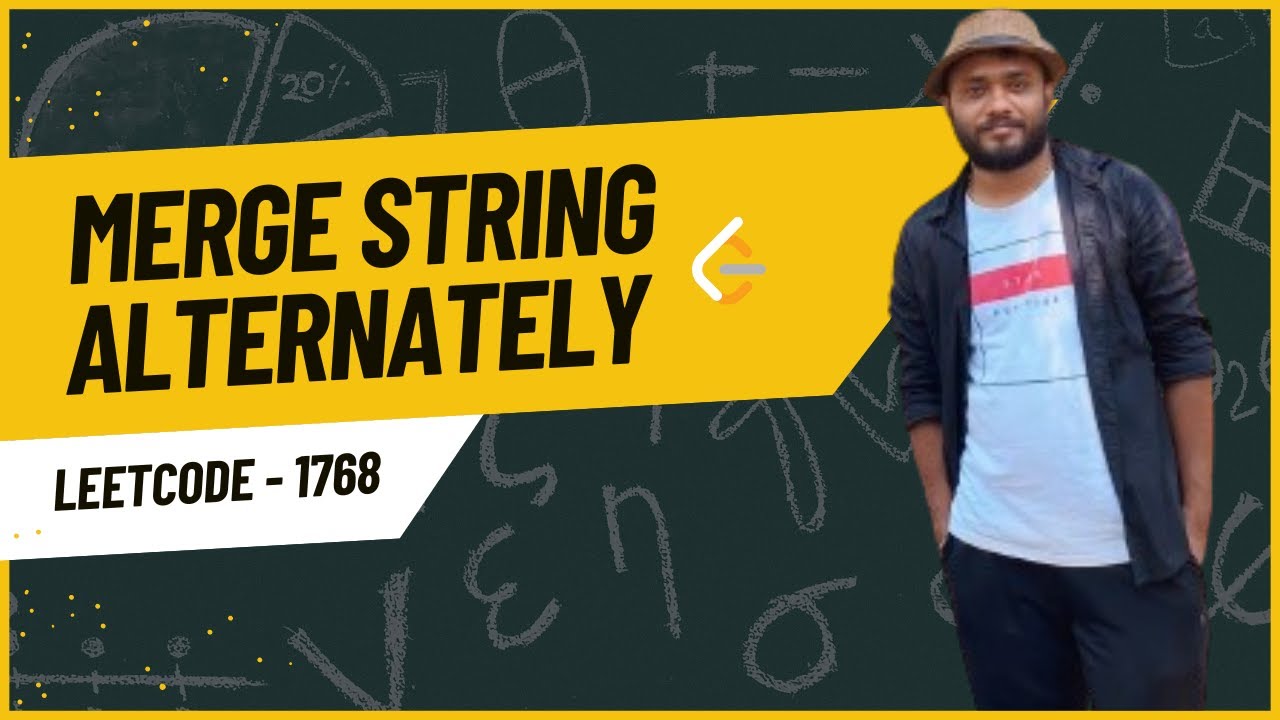 LeetCode 1768 - Merge Strings Alternately | Java Interview String, Array Question
