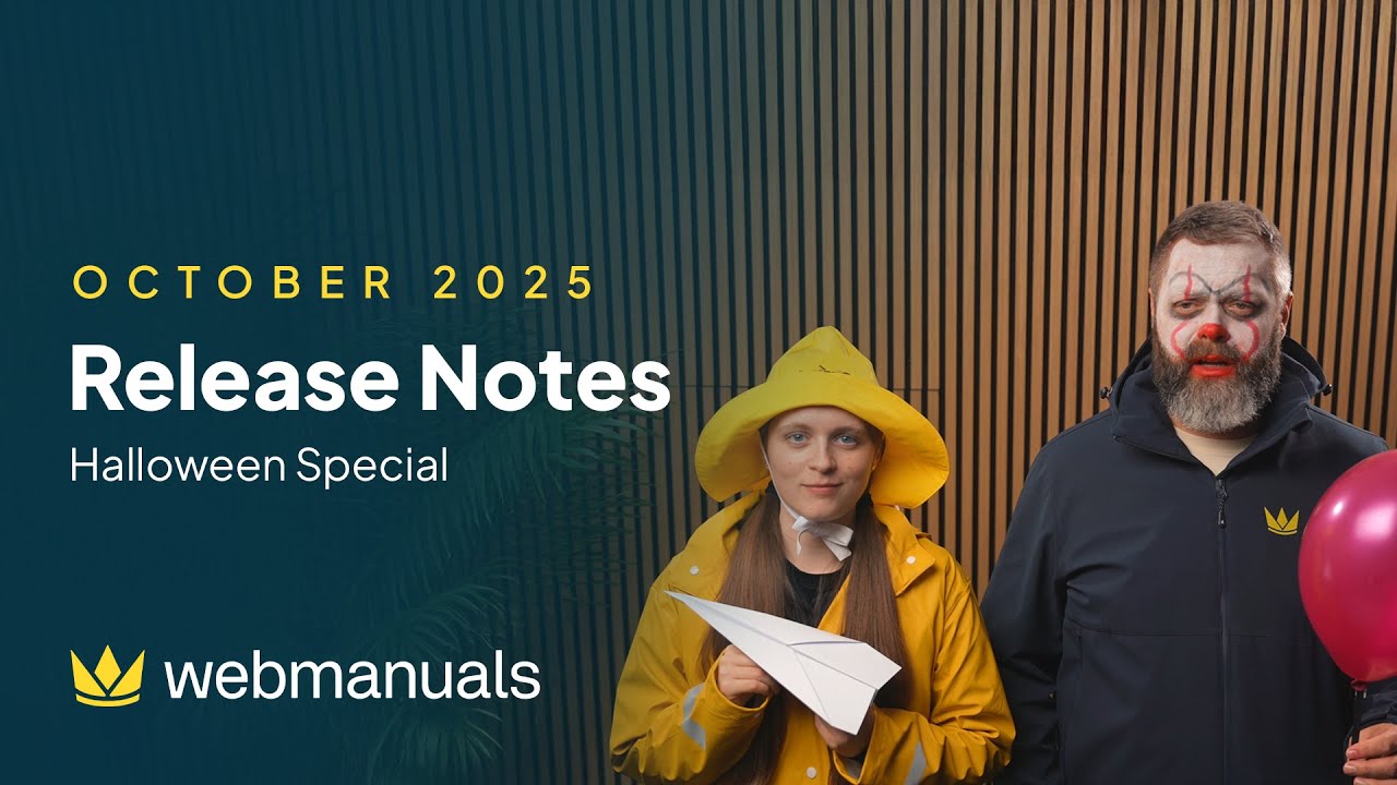 Release Notes - October 2025, Halloween Special | Web Manuals - Document Management System
