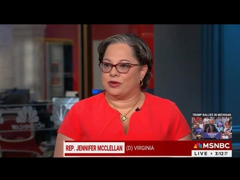 Video: On MSNBC, Rep. Jennifer McClellan (D-VA04) Calls Idea of a “Mini ...