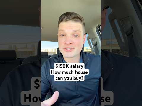$150,000 salary hereās how much house you can buy #buyingahome #lubbock #housingmarket