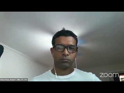 Deloar Khan, Realtorยฎ, MBA, NY, USA's Zoom Meeting