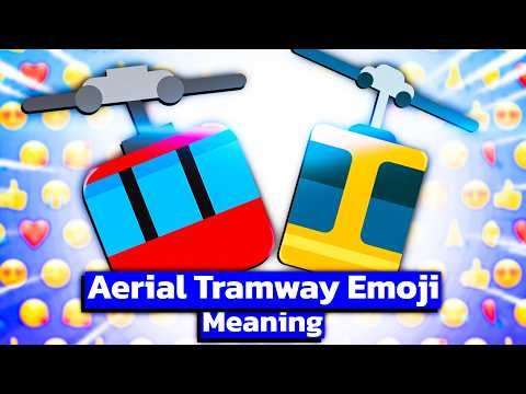 Aerial Tramway Emoji 🚡 Least Used Emoji?