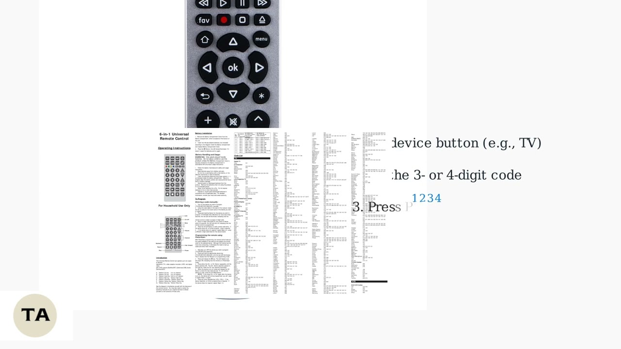 How To Reset A GE Universal Remote – Clear Codes & Reprogram Remote Tutorial