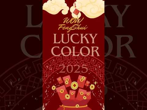 What is the lucky color for 2025? #fengshui #fengshuiconsultant #fengshuilife #fengshui2025 #qimen