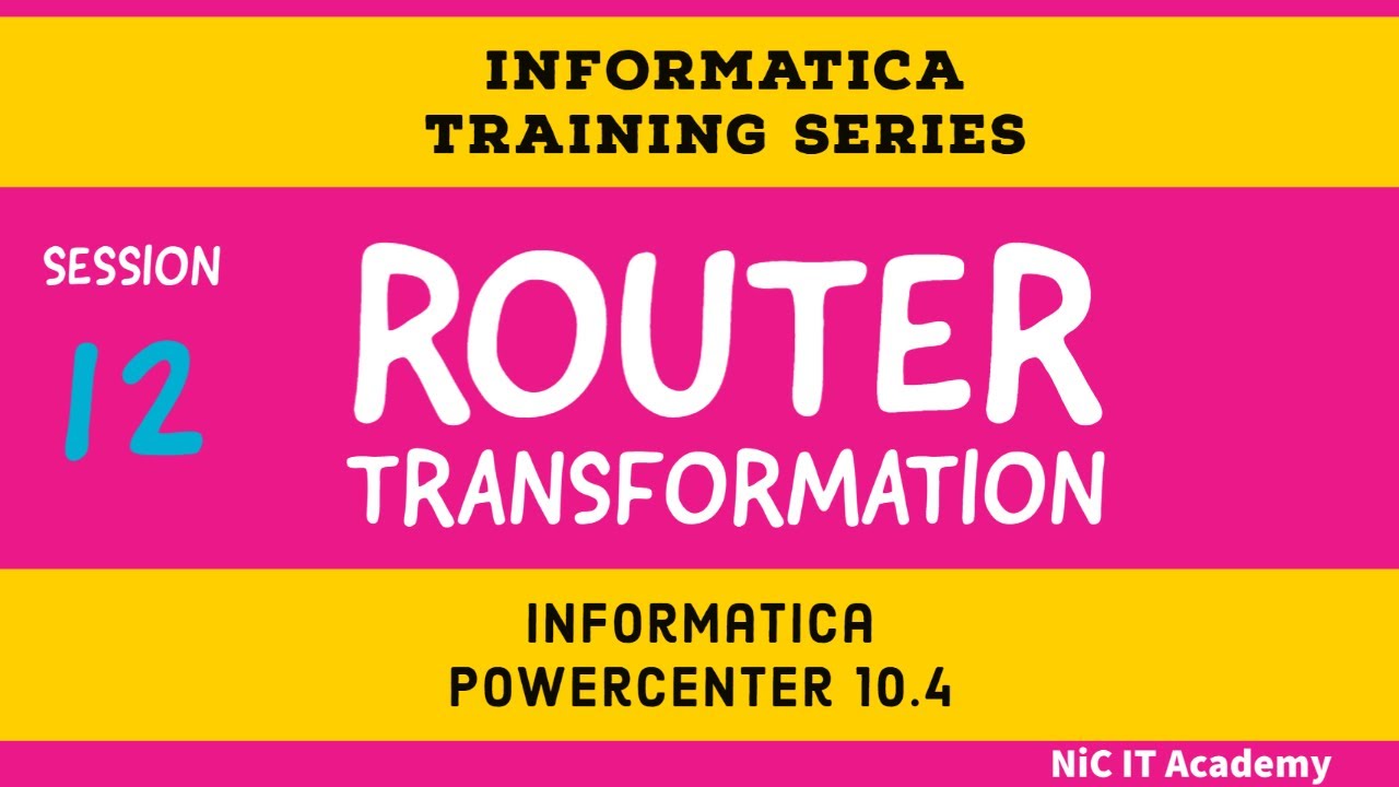 Router Transformation in Informatica