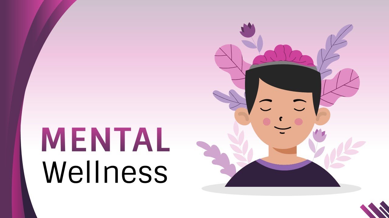 Mental Wellness PowerPoint and Google Slides Template