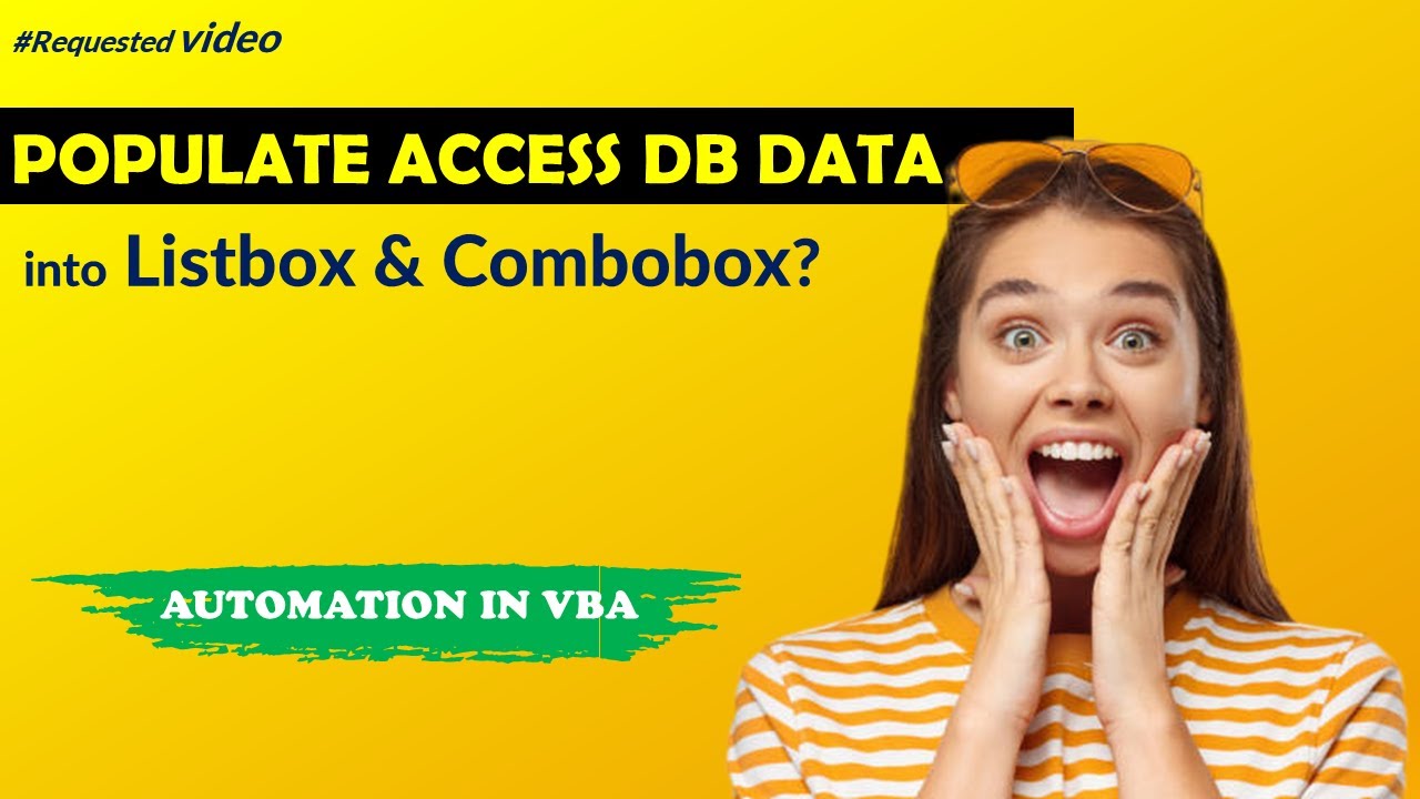 Populate Access DB Data into ListBox & Combobox in vba