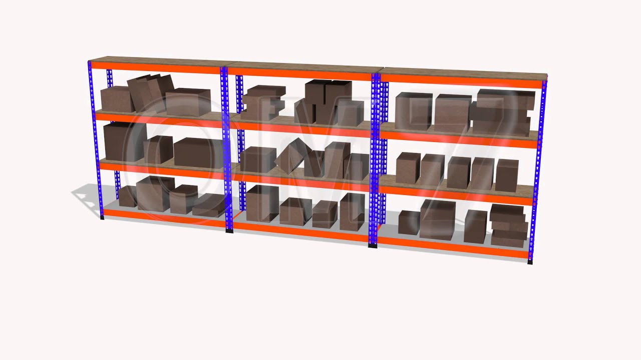 Boltless Clip On Shelves