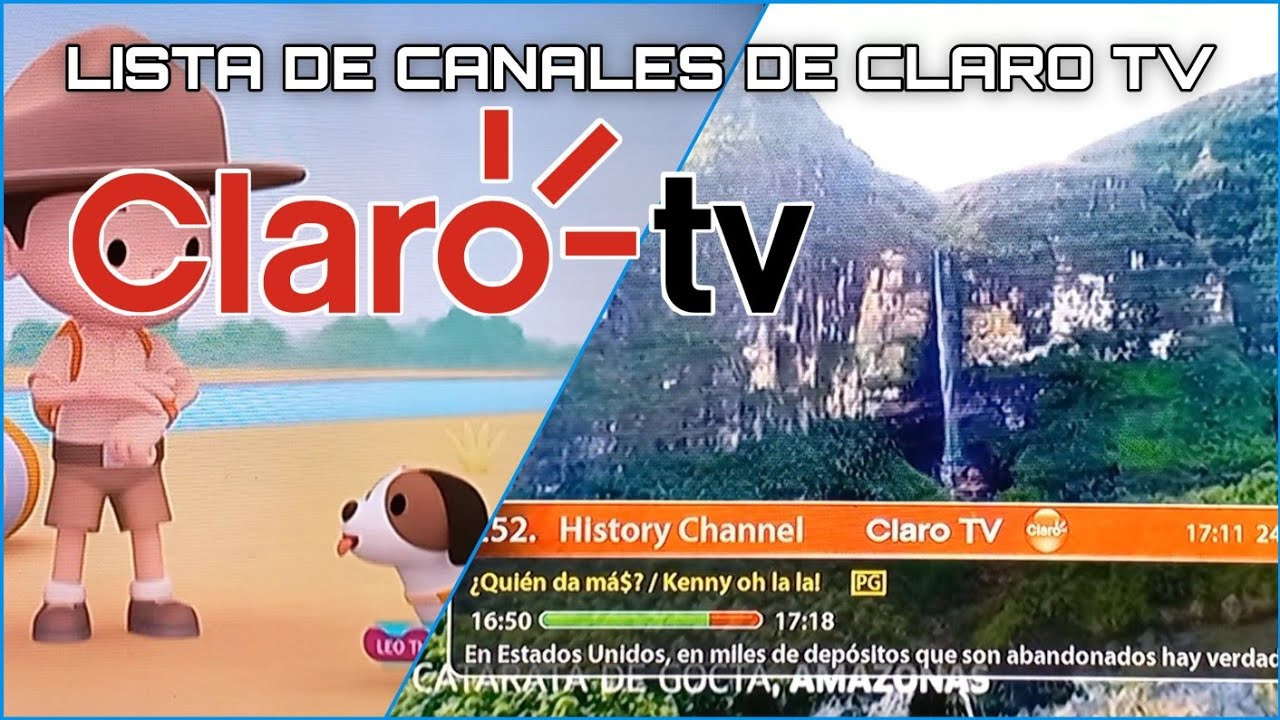 Lista de Canales TV Satelital Claro EL SALVADOR 📡 | #LorenzoJR #tvsatelital