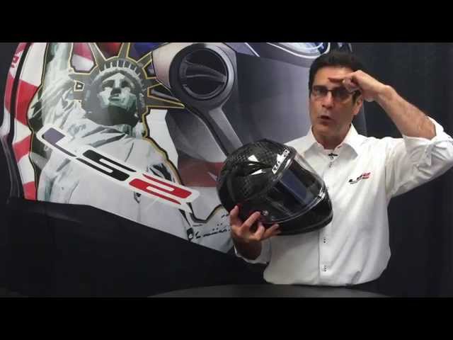 Moto Helmet LS2 Arrow C Solid Carbon - inSPORTline