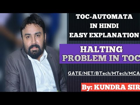 HALTING PROBLEM IN TOC