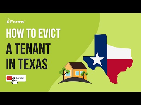 How to Evict a Tenant in Texas
