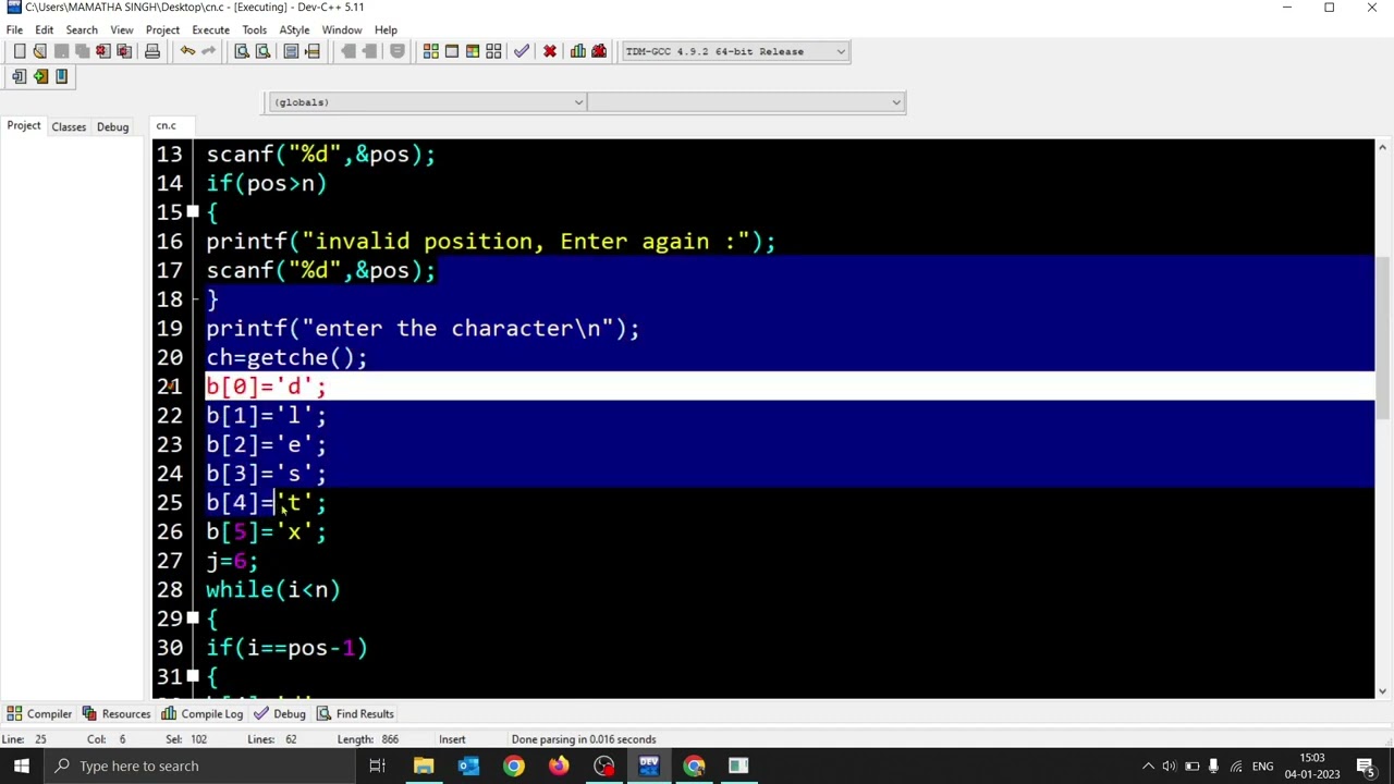Character Stuffing.OBJECTIVE: Implement the data link layer framing methods.RESOURCE: Turbo C