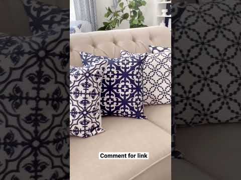 The BEST Blue and White Pillow Covers