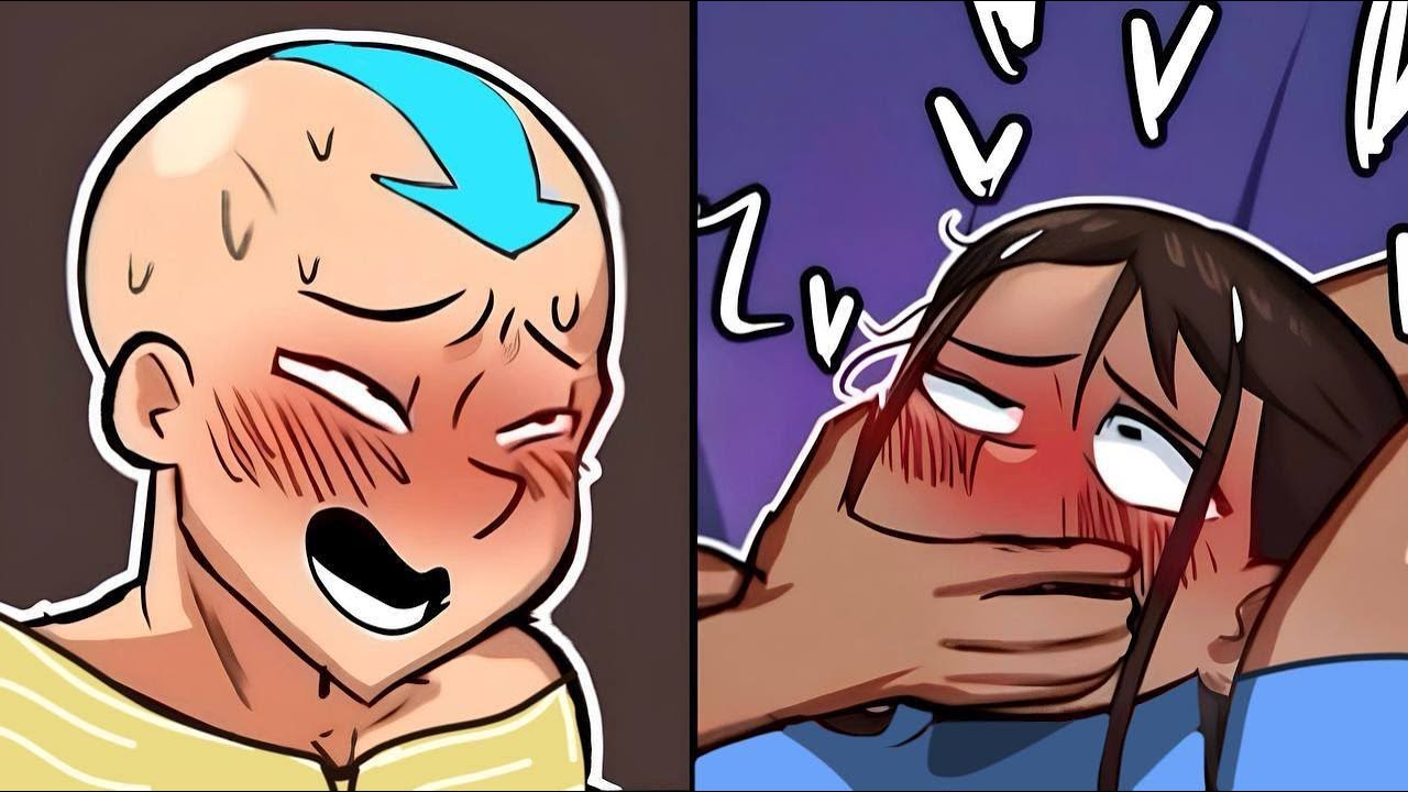 🌀 Aang & Katara Training Moment | Avatar Comic Dub