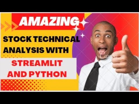 Stock Technical Analysis with Python Streamlit and AGgrid
