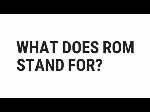 What Does ROM Stand For? | Top Quizzes Online