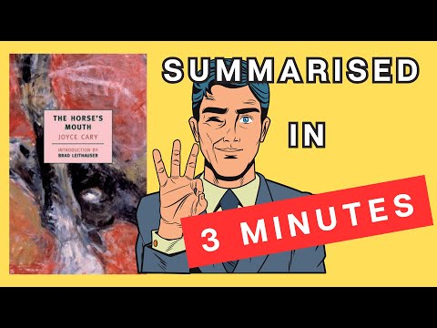 The Horse's Mouth: A 3 Minute Summary