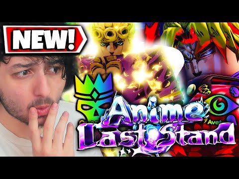 I've been BROKEN by the NEW JoJo UPDATE in Anime Last Stand Roblox
