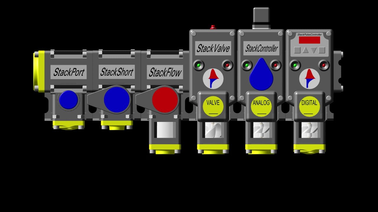 Stackable Water Valves • Modular Hand Valve System • PulseCooling