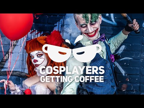 Cosplayers Getting Coffee, Ep 22: Pennywise & Joker (Fueled by The Pop Insider)