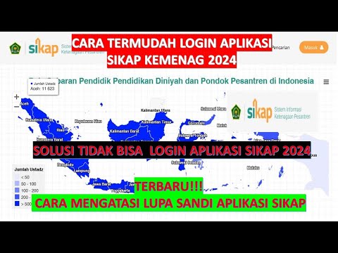 CARA LOGIN SIKAP KEMENAG 2024
