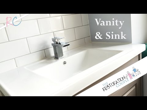 Bathroom Renovation 9.0 | Fitting Sink and Vanity Unit