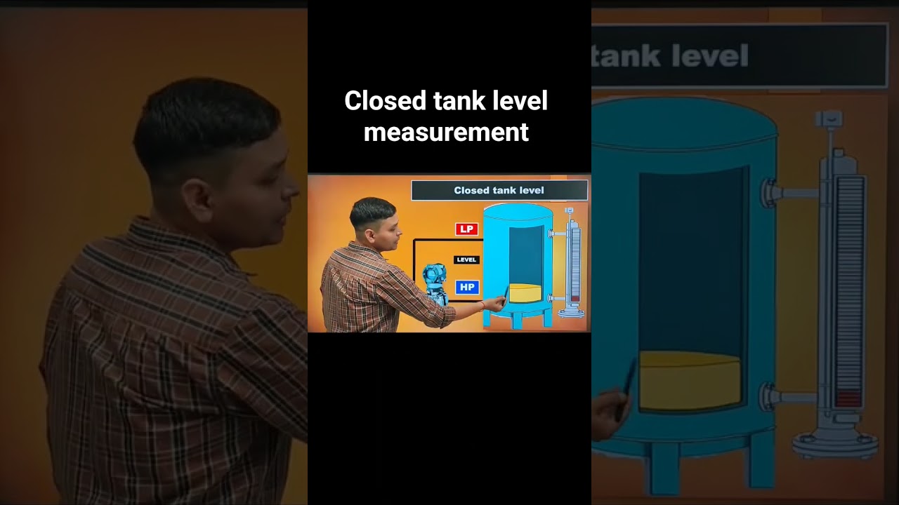 closed tank level measurement by using dp transmitter