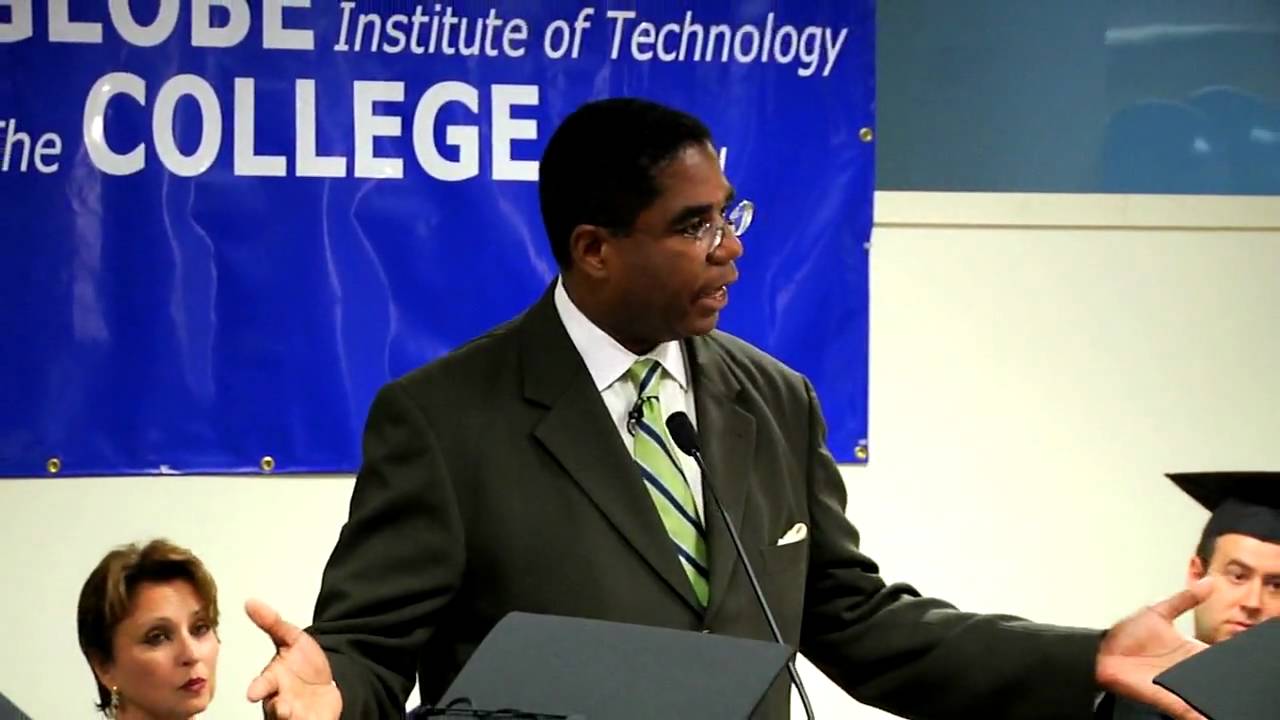 Andre Taylor: Keynote at New York City's Globe Institute of Technology Commencement