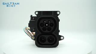 125A CCS 2 Socket / Ccs Type2 Inlet - Zhengzhou Saichuan Electronic ...