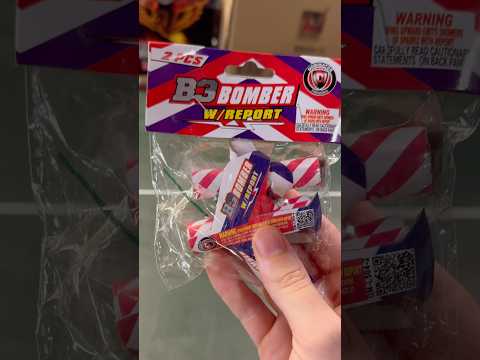 B3 BOMBER W/REPORT 🇺🇸 #fireworks #pyro #shorts
