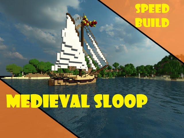 Ship - Medieval Sloop Minecraft Map