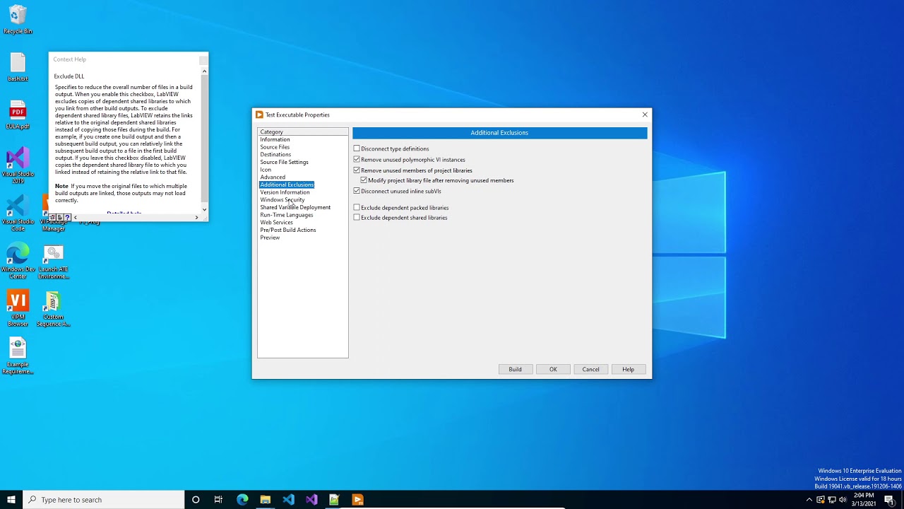 How to Build a LabVIEW Executable