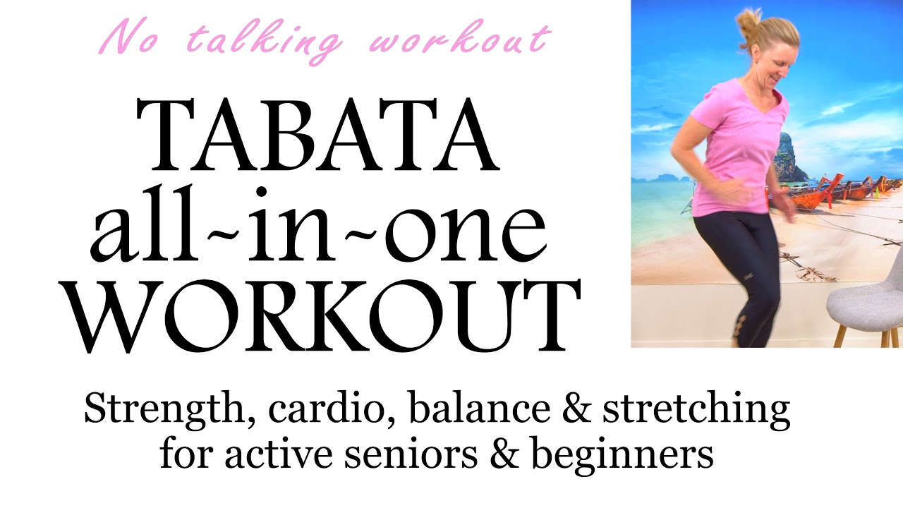 No Chatter TABATA Workout Improving Strength, Endurance & Flexibility All in One Manageable Workout