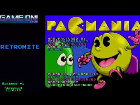 Full Playthrough - Pac-Mania for Sega Genesis