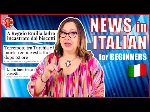 ITALIAN NEWS for Beginners | Learn Italian with the News Easy Edition