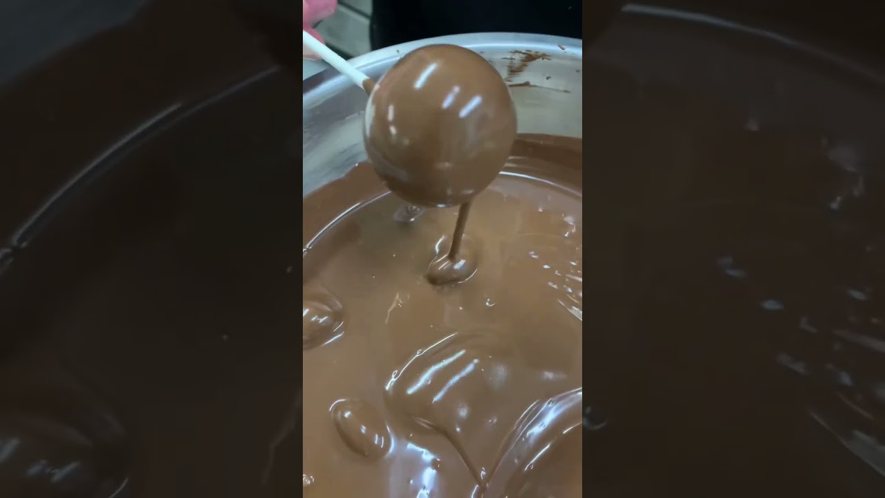Chocolate Cake Pops! #satisfying #stepbystep #madefromscratch #bakery #chocolatelover #cakepop #fall