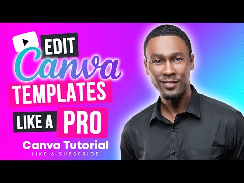 Master Canva Template Editing: Text, Graphics & Photos Made Easy! 🎨💻✏️