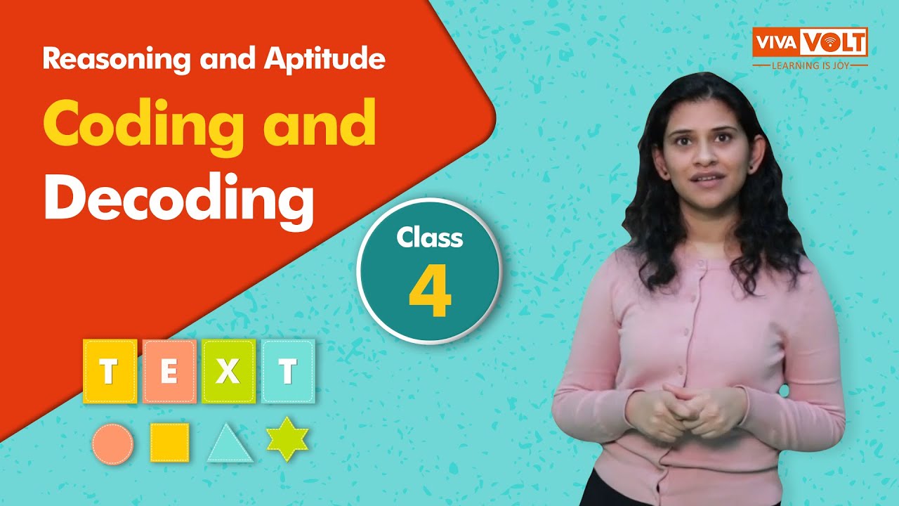 Coding and Decoding Class 4 | Reasoning and Aptitude for Kids | Viva VOLT