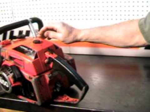 The chainsaw guy shop talk Homelite Super 650 Chainsaw 2 22.AVI