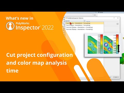 What's new in PolyWorks 2022 - Cut Project Configuration