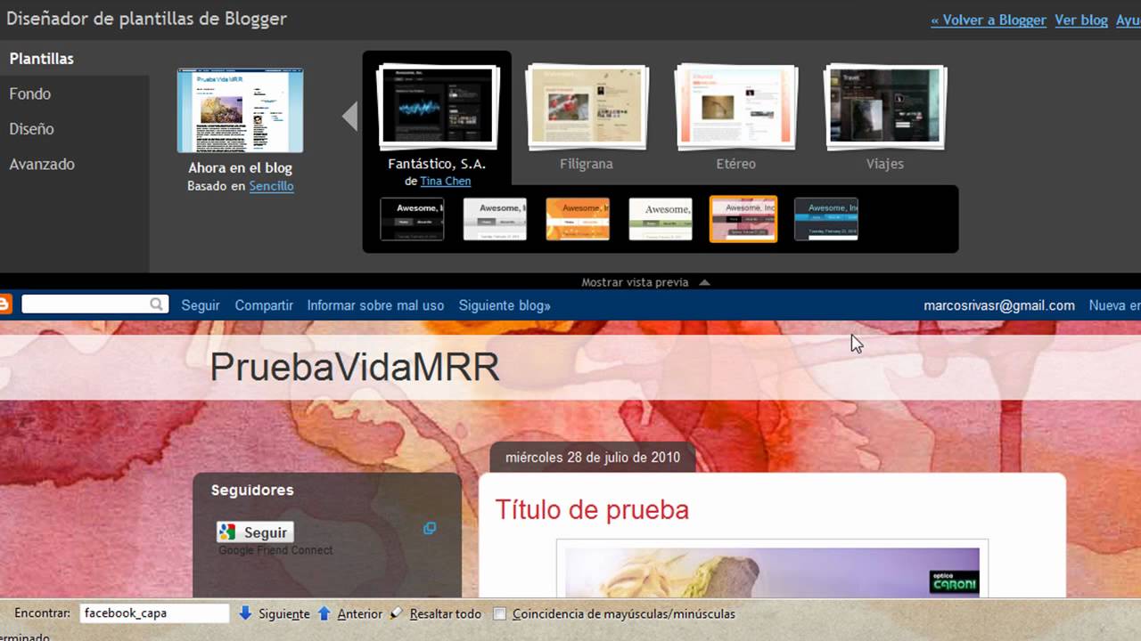 Scripts | Usar el diseñador de plantillas de Blogger