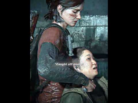 She Didn’t Even See Ellie Coming. 🩸 [4K] | #TLOU #shorts