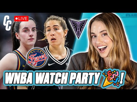 Caitlin Clark & The Indiana Fever vs. The Golden State Valkyries 🔥 (WATCH PARTY!)
