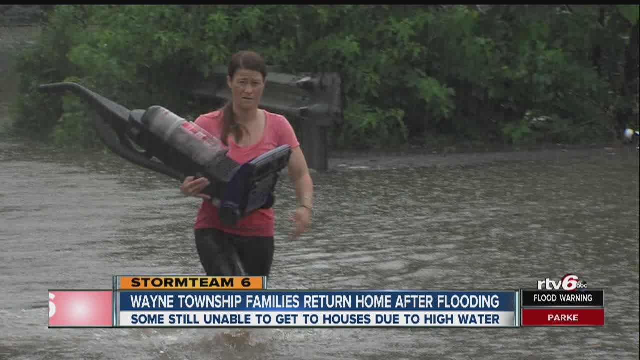 Some Wayne Township families still unable to return home due to high water