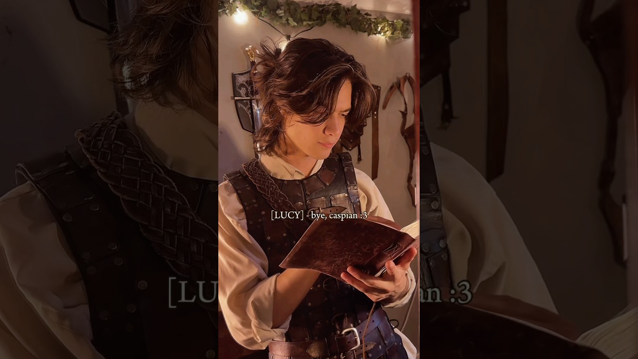 lucy and caspian’s dynamic :,) #narnia #princecaspian #thechroniclesofnarnia #cosplay #fantasy